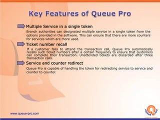 QueuePro Description | PPT