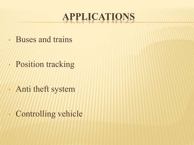 VEHICLE TRACKING SYSTEM | PPTX