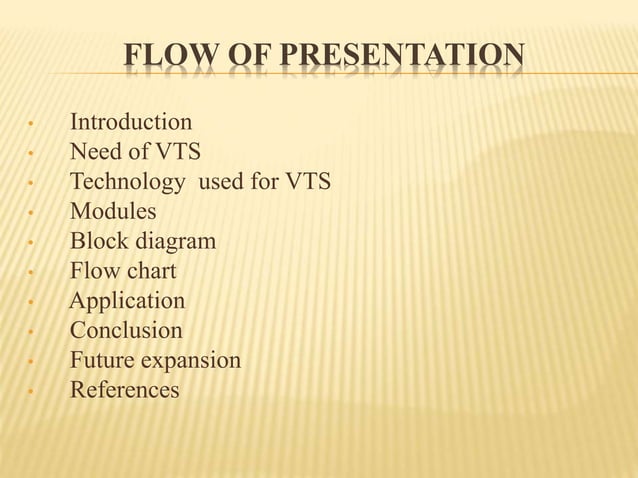 VEHICLE TRACKING SYSTEM | PPTX