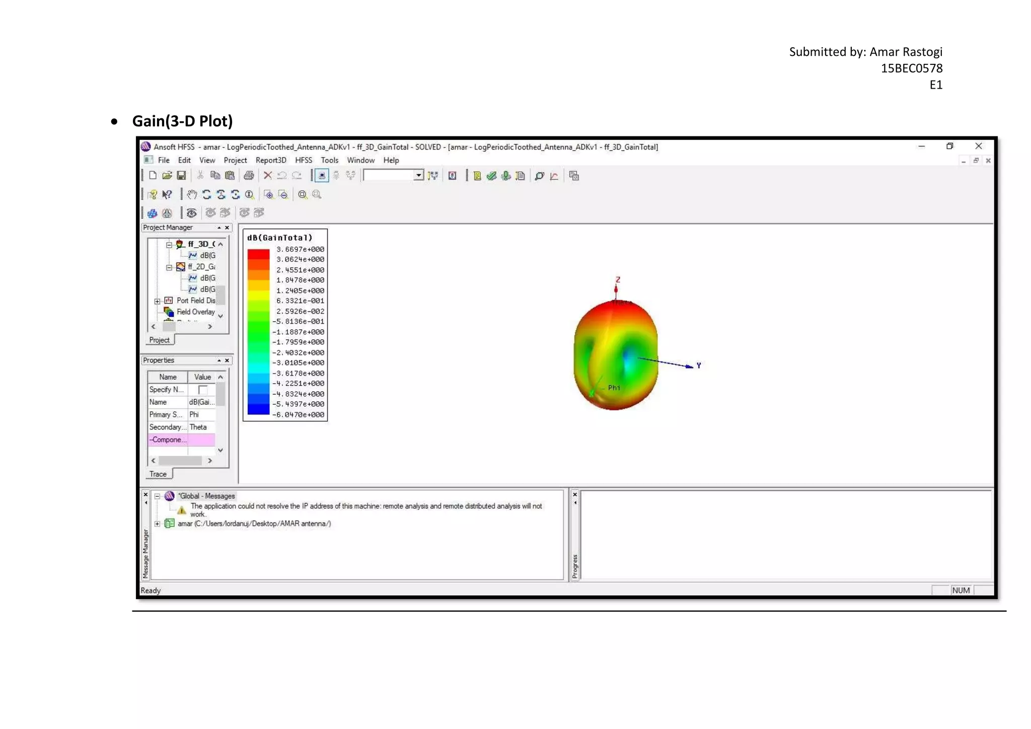 Trapezoidal Log-Periodic Antenna Analysis | PDF