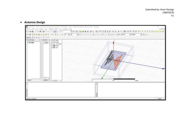 Trapezoidal Log-Periodic Antenna Analysis | PDF | Technology & Computing