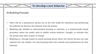 15 Behavioral Modification | PPTX
