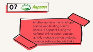 15 Best Cpanel Alternative | PPT