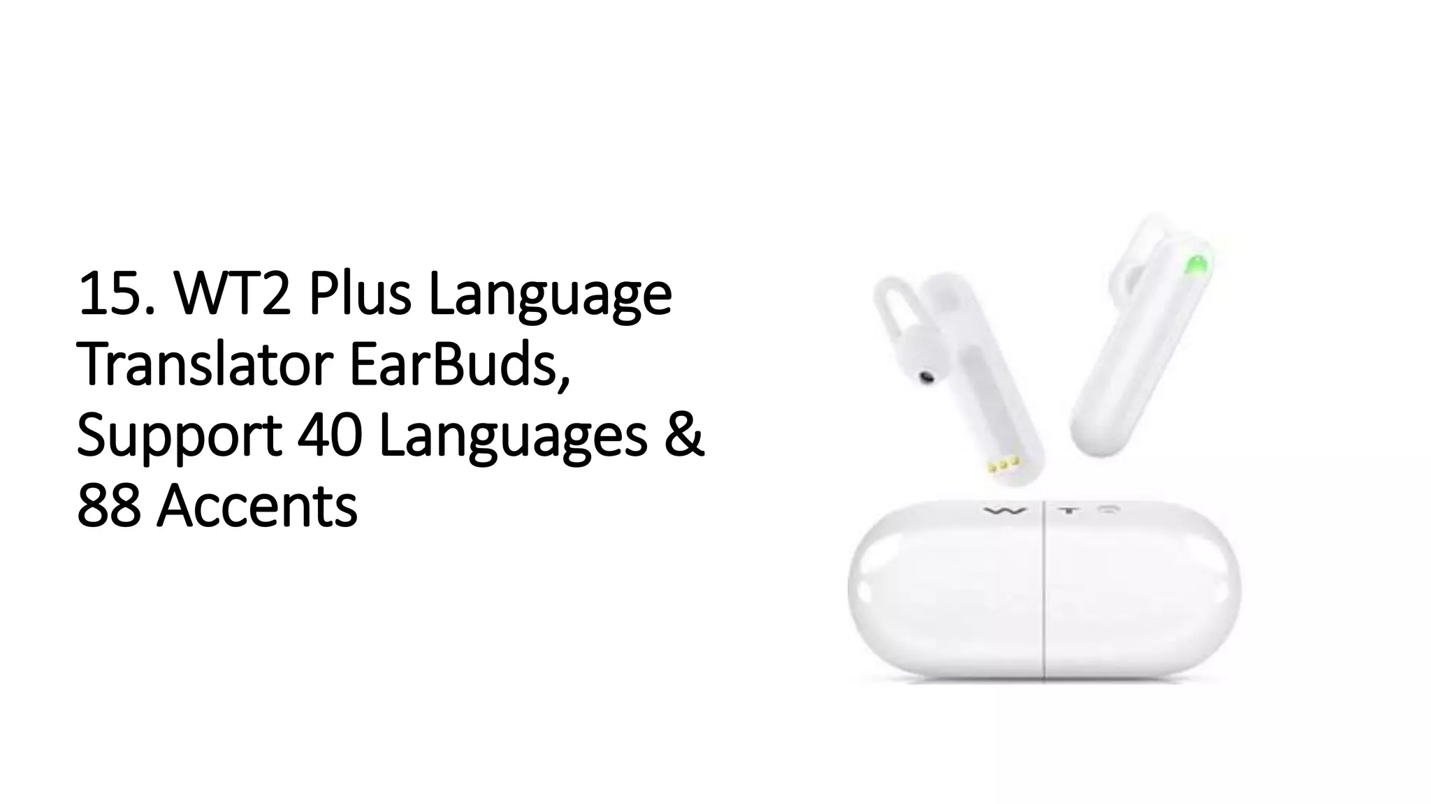 15 best language translation earbuds in 2020 | PPTX