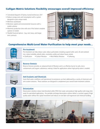 Culligan Mobile Treatment | PDF