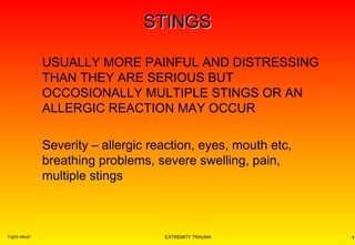 Bites and stings | PPT