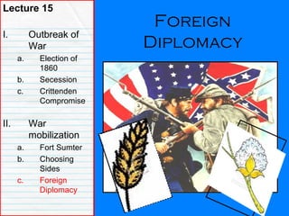 lecture 15 outbreak of war | PPT