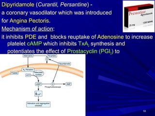 Pharmacology of Drugs Affecting Blood | PPT