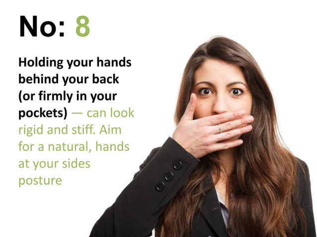 The 15 Most Common Body Language Mistakes | PPTX
