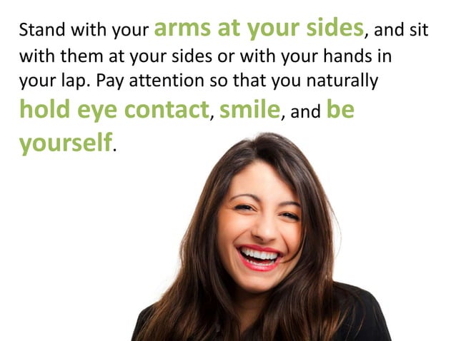 The 15 Most Common Body Language Mistakes | PPTX