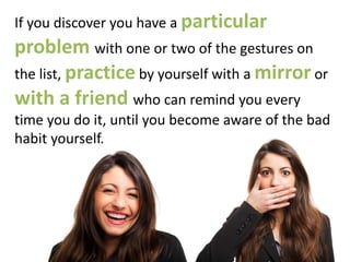 The 15 Most Common Body Language Mistakes | PPTX