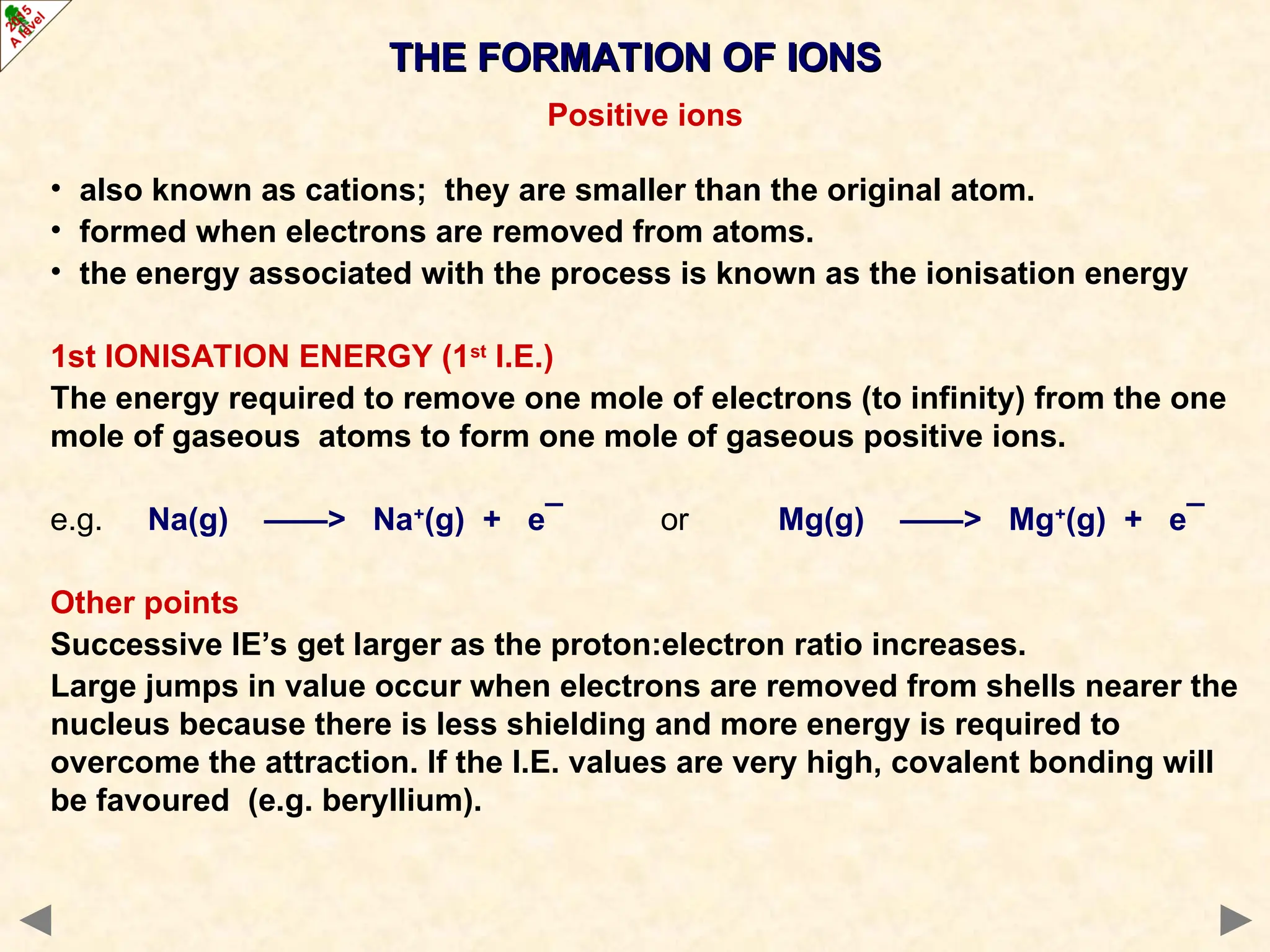 AS Level Chemistry - Structure and Bonding | PPT