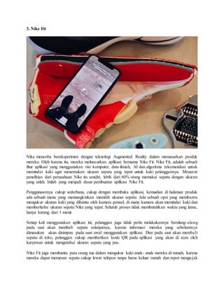 15 brand ternama ini jadi contoh sukses dalam penerapan marketing ar | PDF