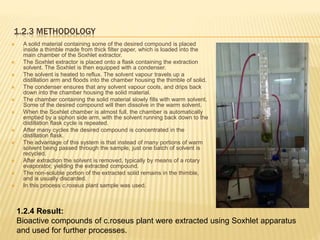 extraction of bioactive compounds from plant sources using maceration ...