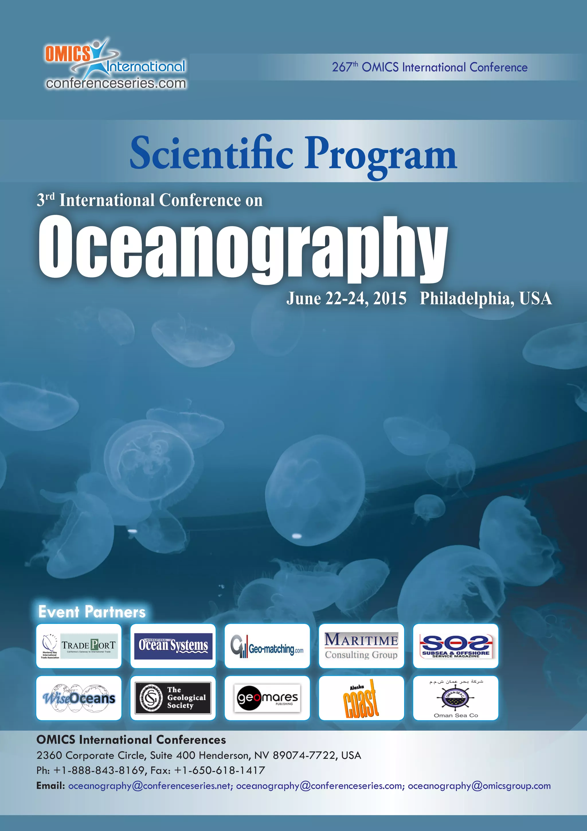 Oceanography-2015_Conference Agenda | PDF