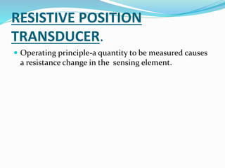 TransducersTypes | PPTX