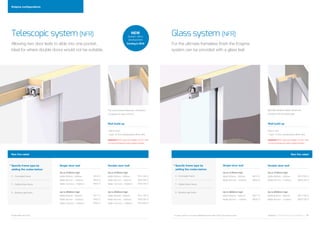 Selo Enigma pocket sliding door systems | PDF