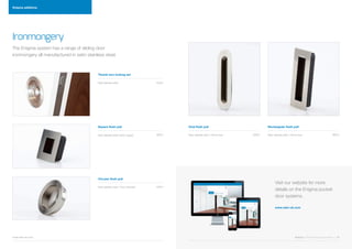 Selo Enigma pocket sliding door systems | PDF