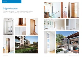 Selo Enigma pocket sliding door systems | PDF