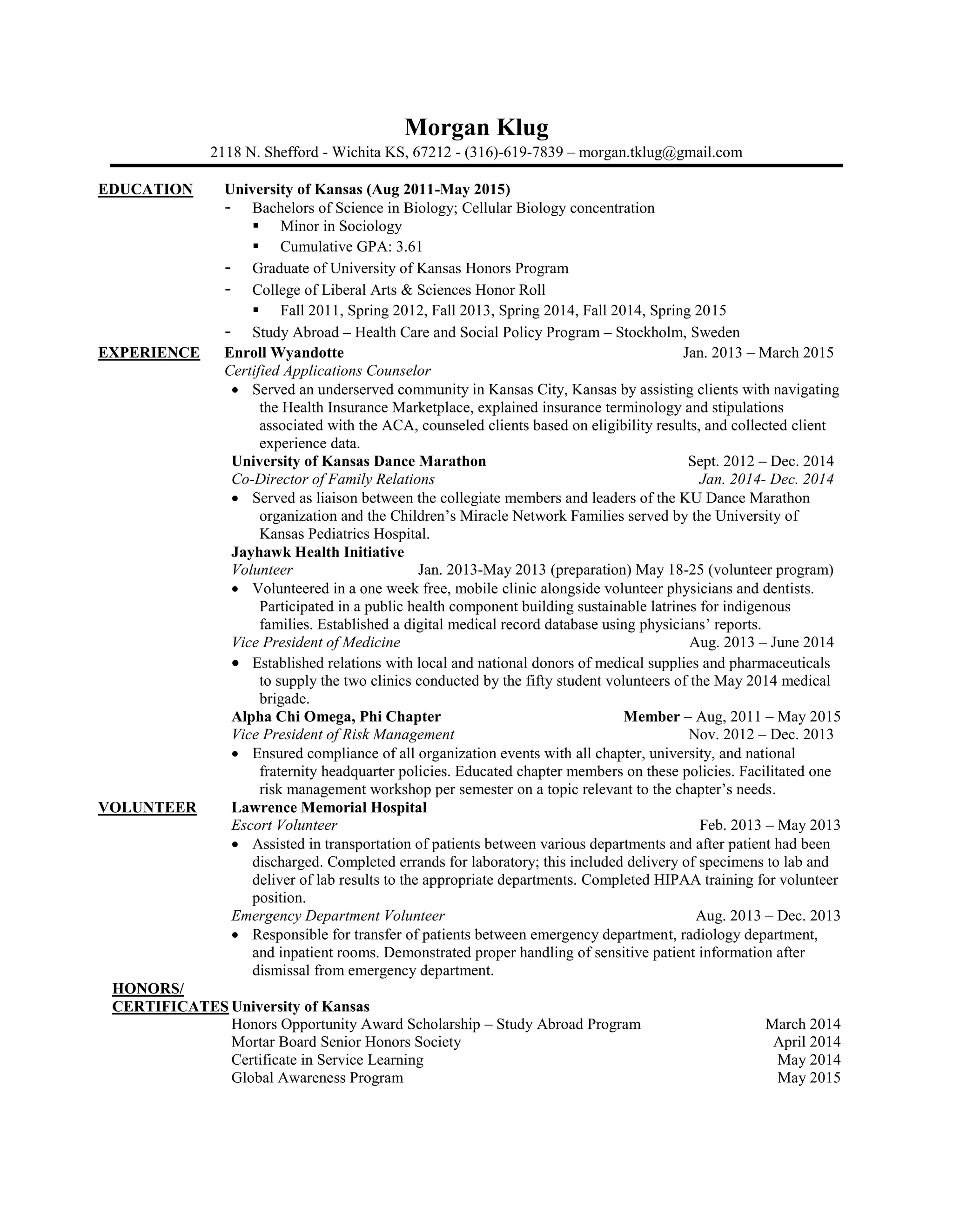 Resume | PDF