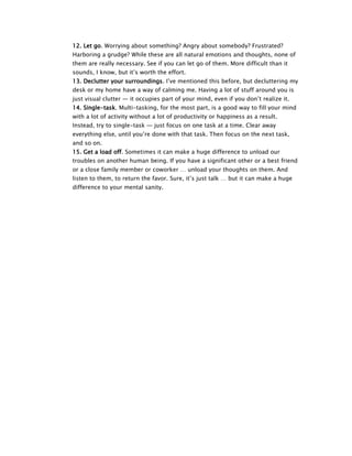 15 Can't miss ways of decluttering your mind.pdf