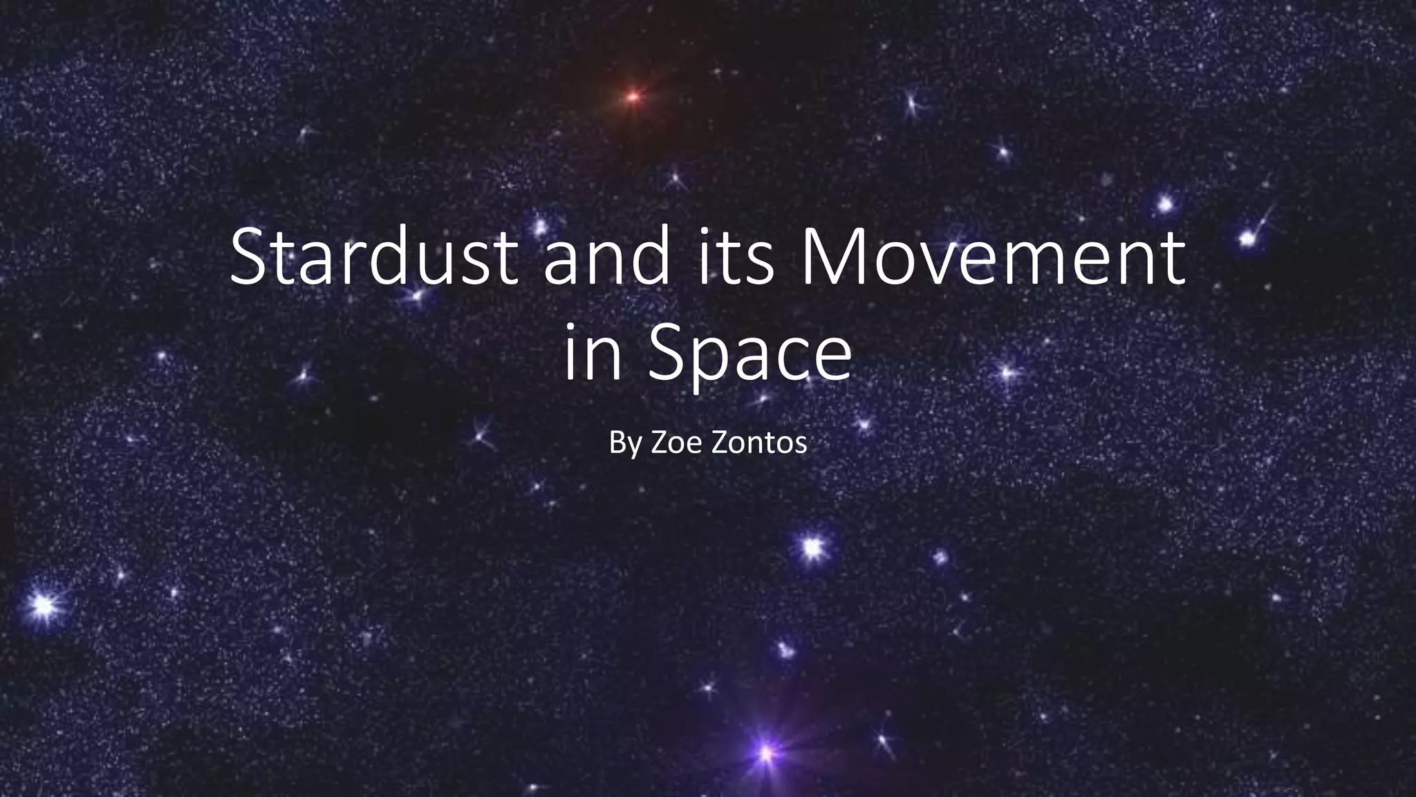Stardust | PPTX