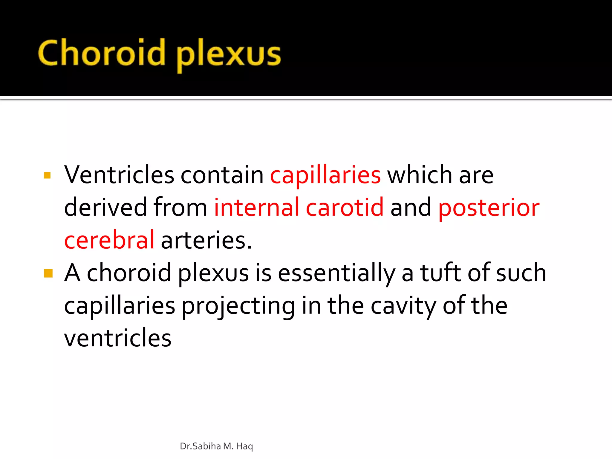 15 cerebrospinal fluid | PPTX