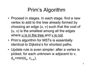 15 chapter9 graph_algorithms_mst | PDF | Technology & Computing
