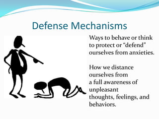 15 common defense mechanisms | PPTX