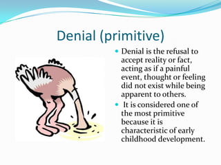 15 common defense mechanisms | PPTX