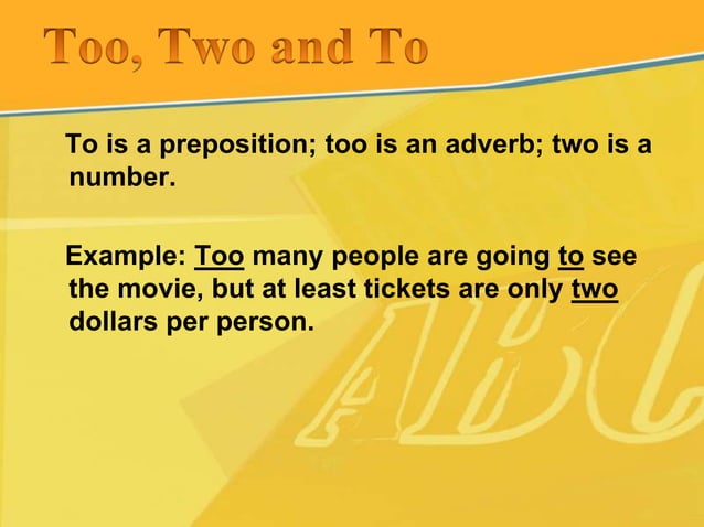 15 Commonly Misused Words | PPTX