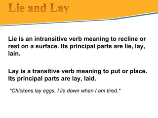 15 Commonly Misused Words | PPTX