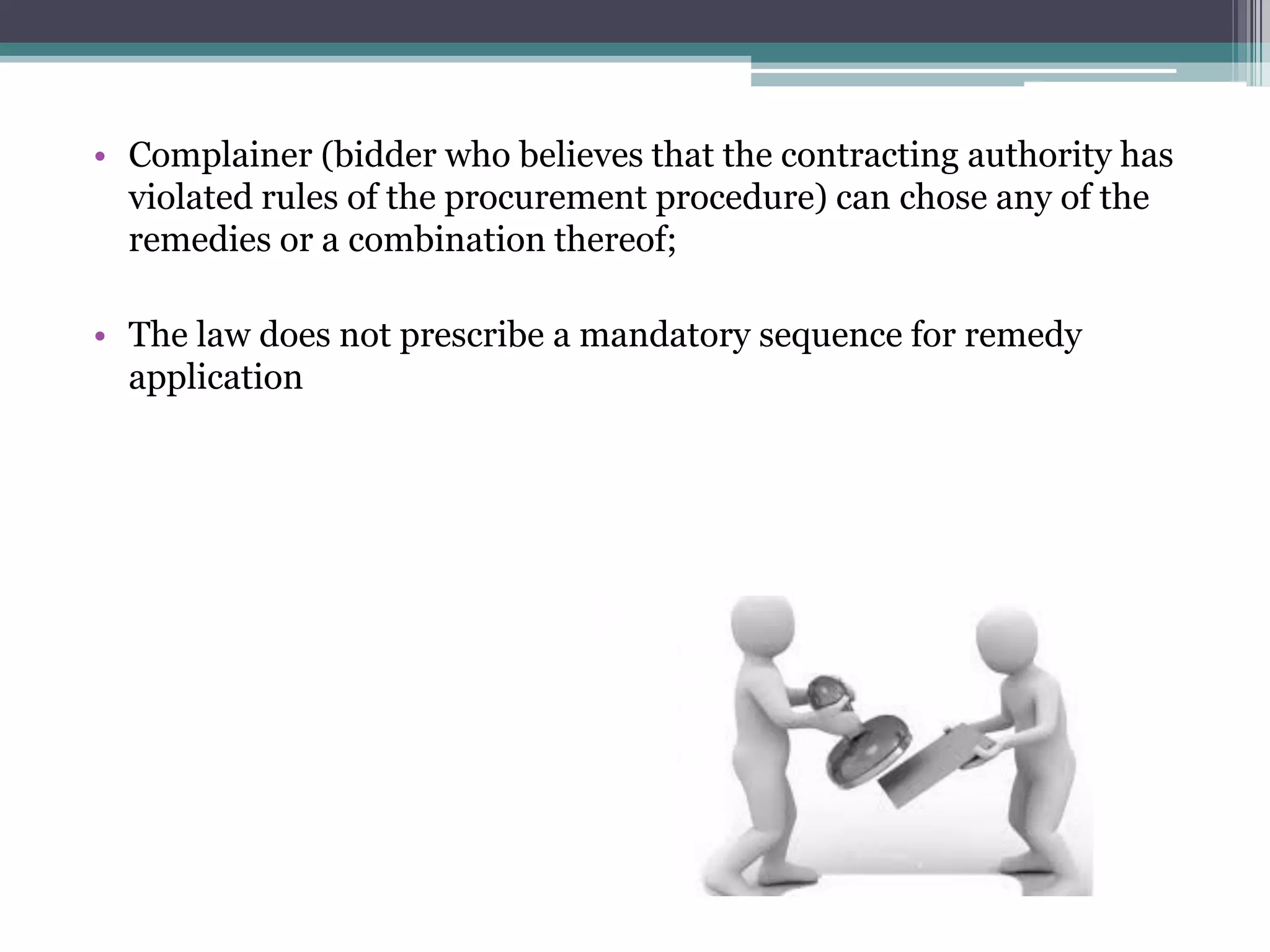 15 Implementation of Effective Remedies in Public Procurement in ...