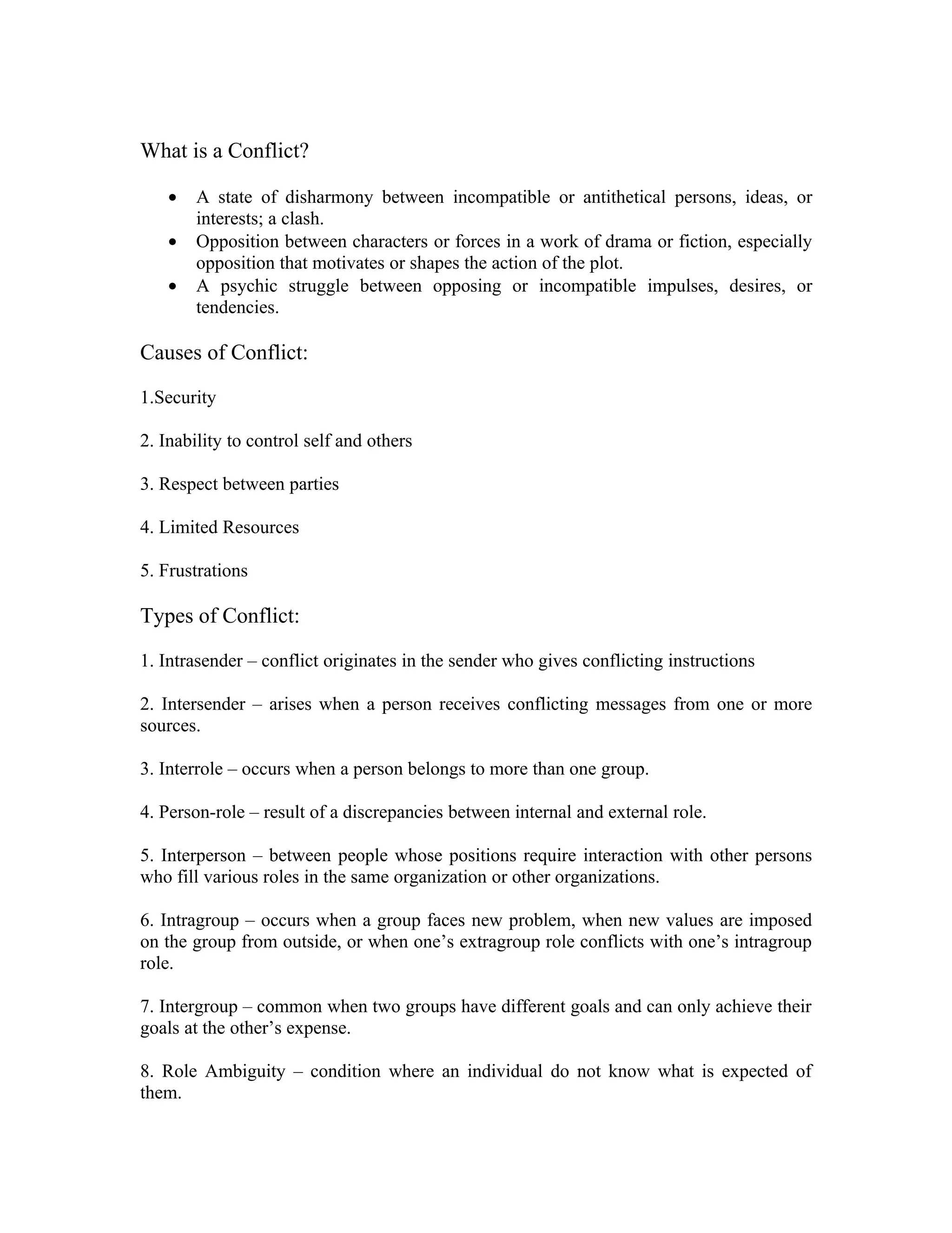 15 conflict management | DOC