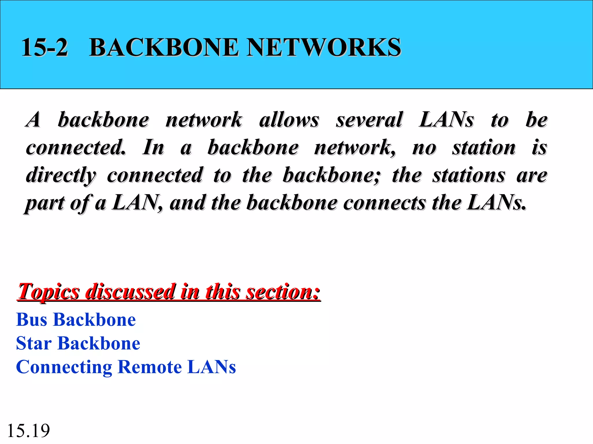 15 Connecting LANs_Backbone_Networks_and_Virtual_LAN | PPT