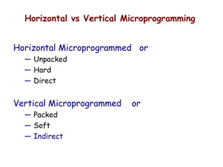 15 control-computer organization and archietecture-CO-COA | PPT