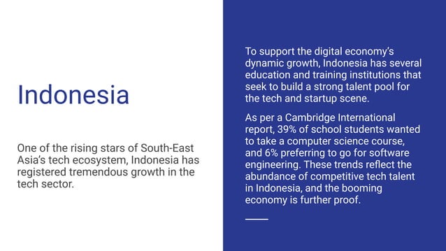 Target These 15 Countries For Exceptional Tech Talent | PPT