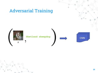 Adversarial machine learning | PPTX