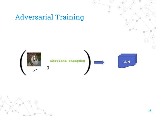 Adversarial machine learning | PPTX | Technology & Computing