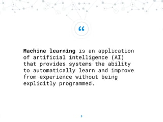 Adversarial machine learning | PPTX