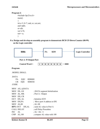 15CSL48 MP&MC manual | PDF