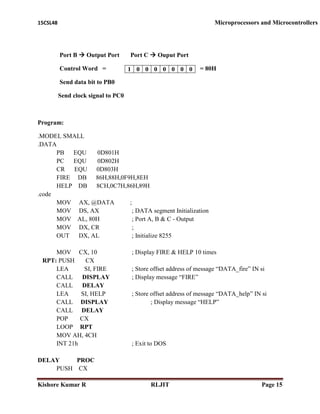 15CSL48 MP&MC manual | PDF