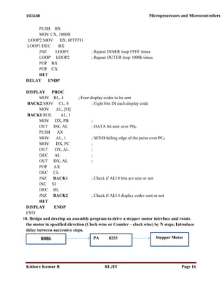 15CSL48 MP&MC manual | PDF