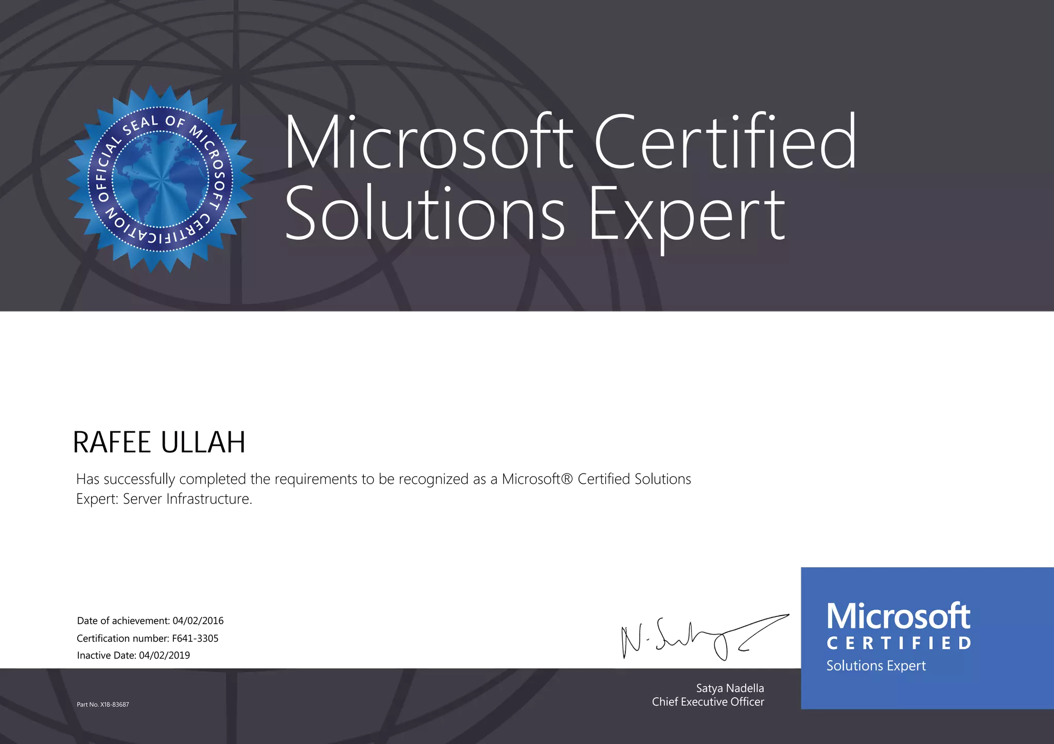 mcse 2012 final certificate | PPT