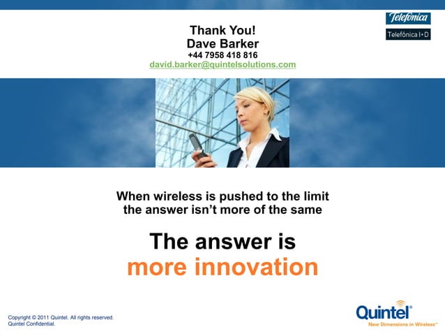 Quintel - David Barker CTO Base Station Antenna Evolution and ...