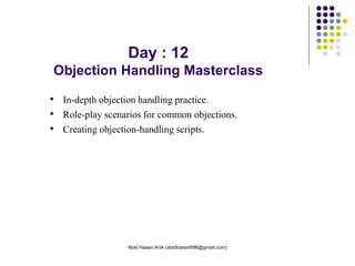 15 Days Telesales Training | PDF | Sales | Business