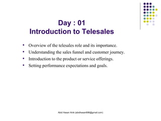 15 Days Telesales Training | PDF | Sales | Business