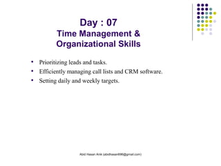 15 Days Telesales Training | PDF