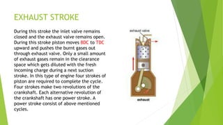 Four stroke petrol engine | PPTX