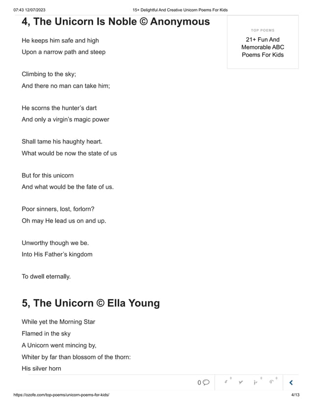 15+ Delightful And Creative Unicorn Poems For Kids.pdf